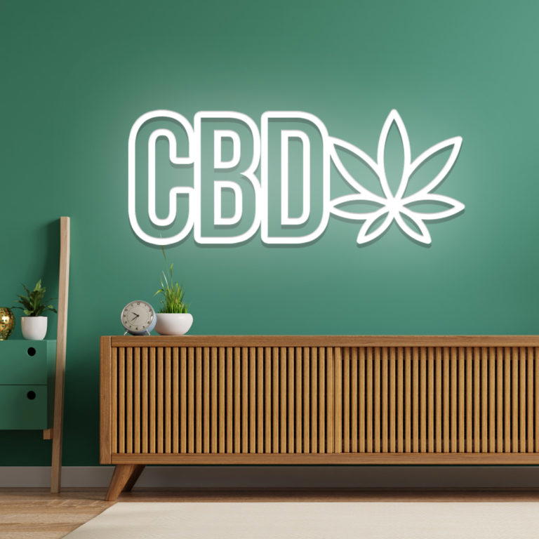 CBD Neon Sign - Quick Neon Signs