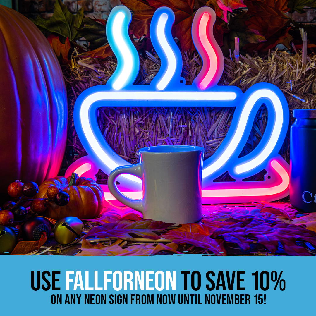 Custom Neon Signs | USA Made | Free Shipping! | QuickNeonSigns.com